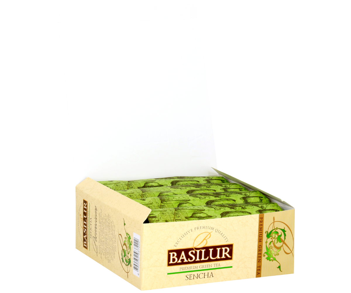 Basilur Premium Sencha - 100 x 2 g – Basilur Tea Poland