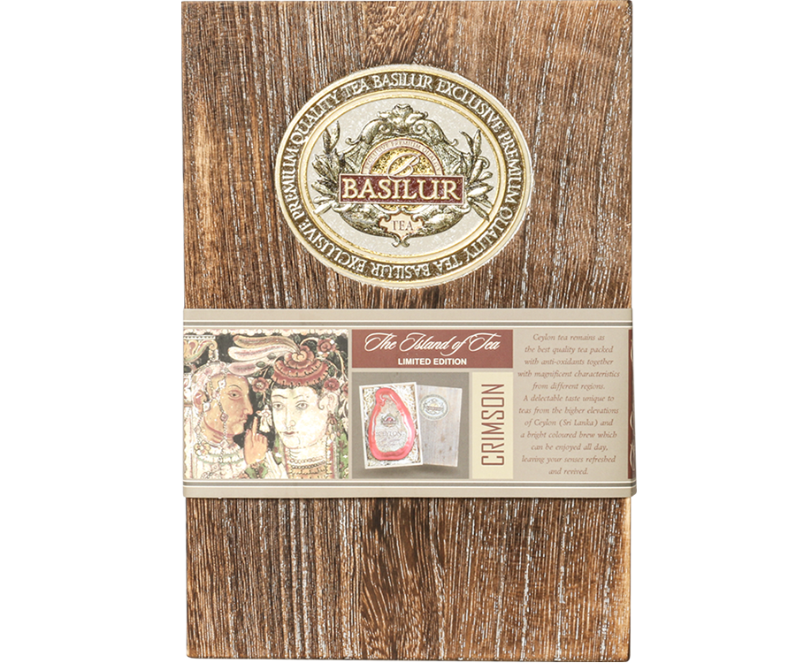 Basilur - Crimson Paulownia Box - 100 g – Basilur Tea Poland
