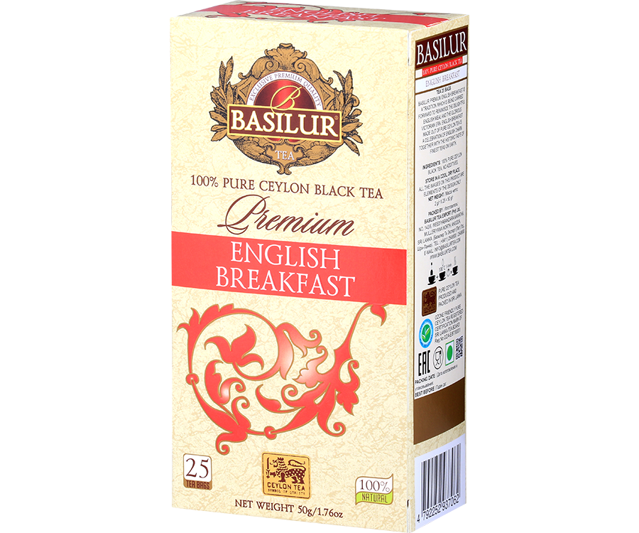 Basilur - Premium English Breakfast - 25 x 2 g – Basilur Tea Poland