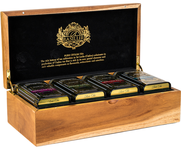 Basilur - Executive Gift Rare Tea - prezentowy zestaw herbat - 200 g ...