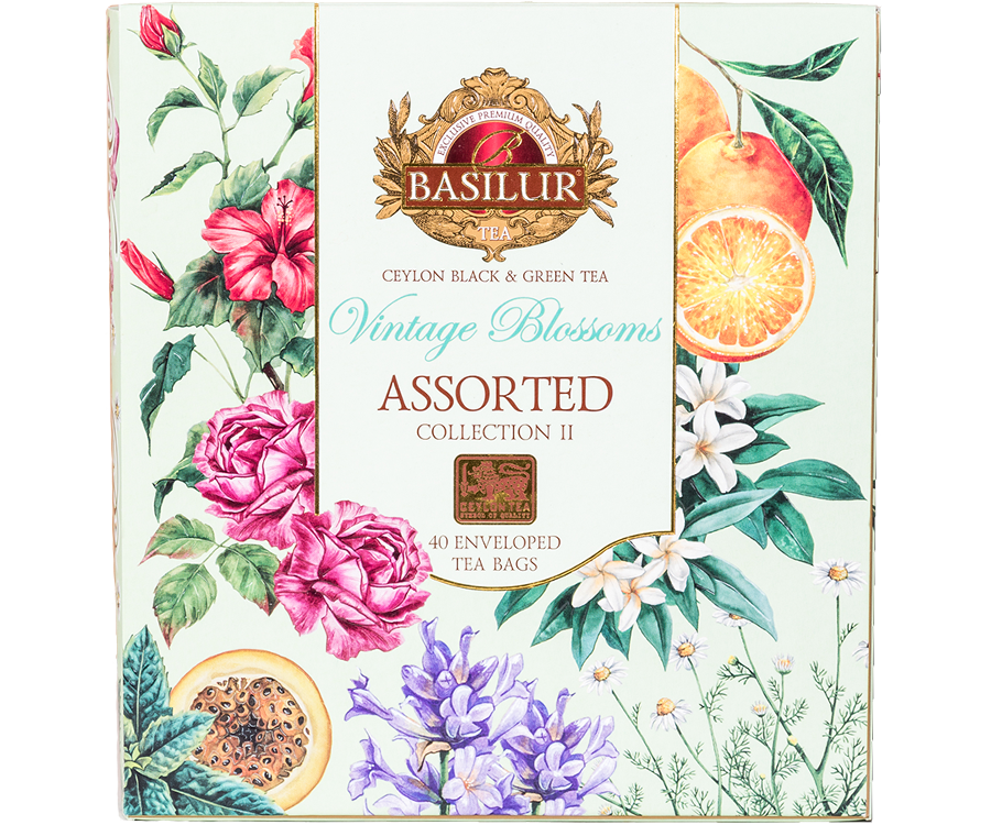 Basilur - Vintage Blossoms - Assorted - 40 bags – Basilur Tea Poland