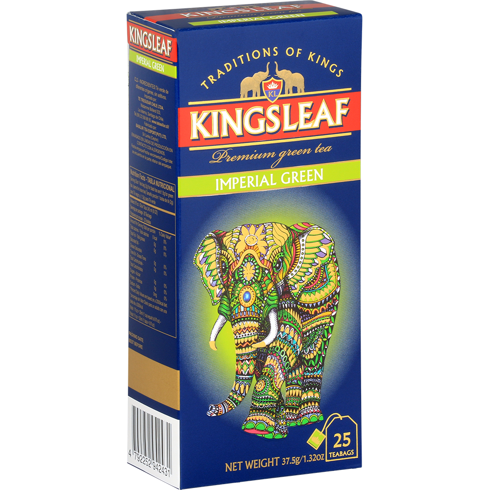 Kingsleaf - Imperial Green - 25 x 1,5 g – Basilur Tea Poland