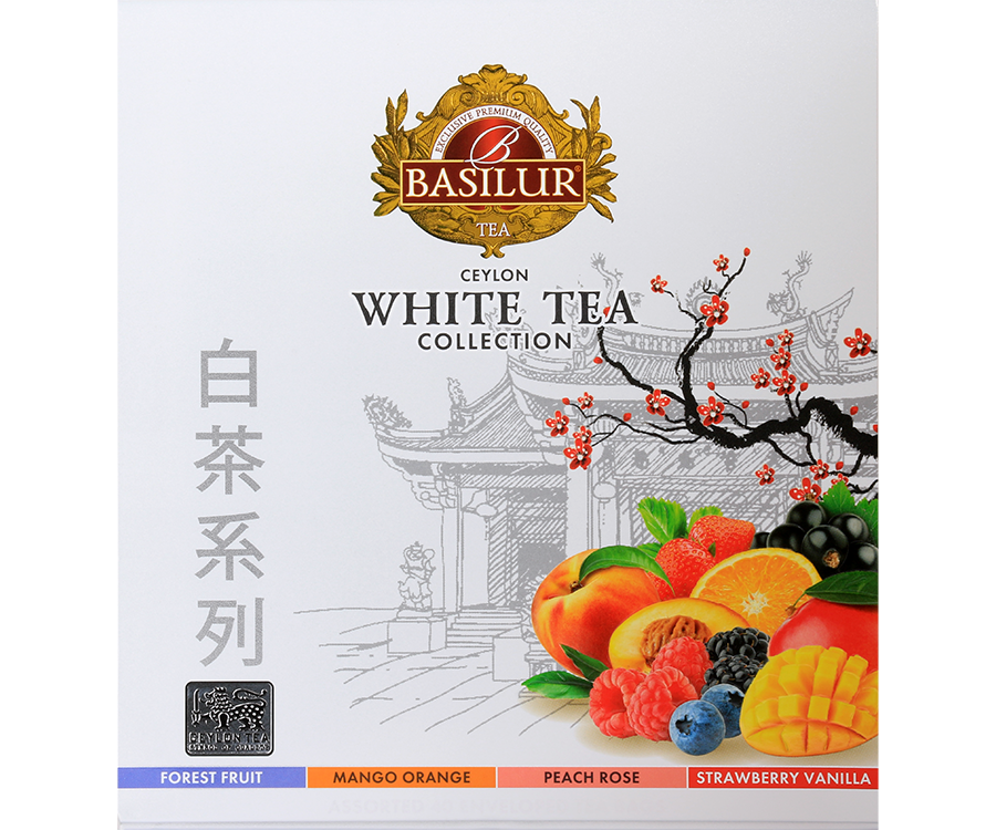 Basilur - White Tea - Assorted - 40 x 1.5 g – Basilur Tea Poland